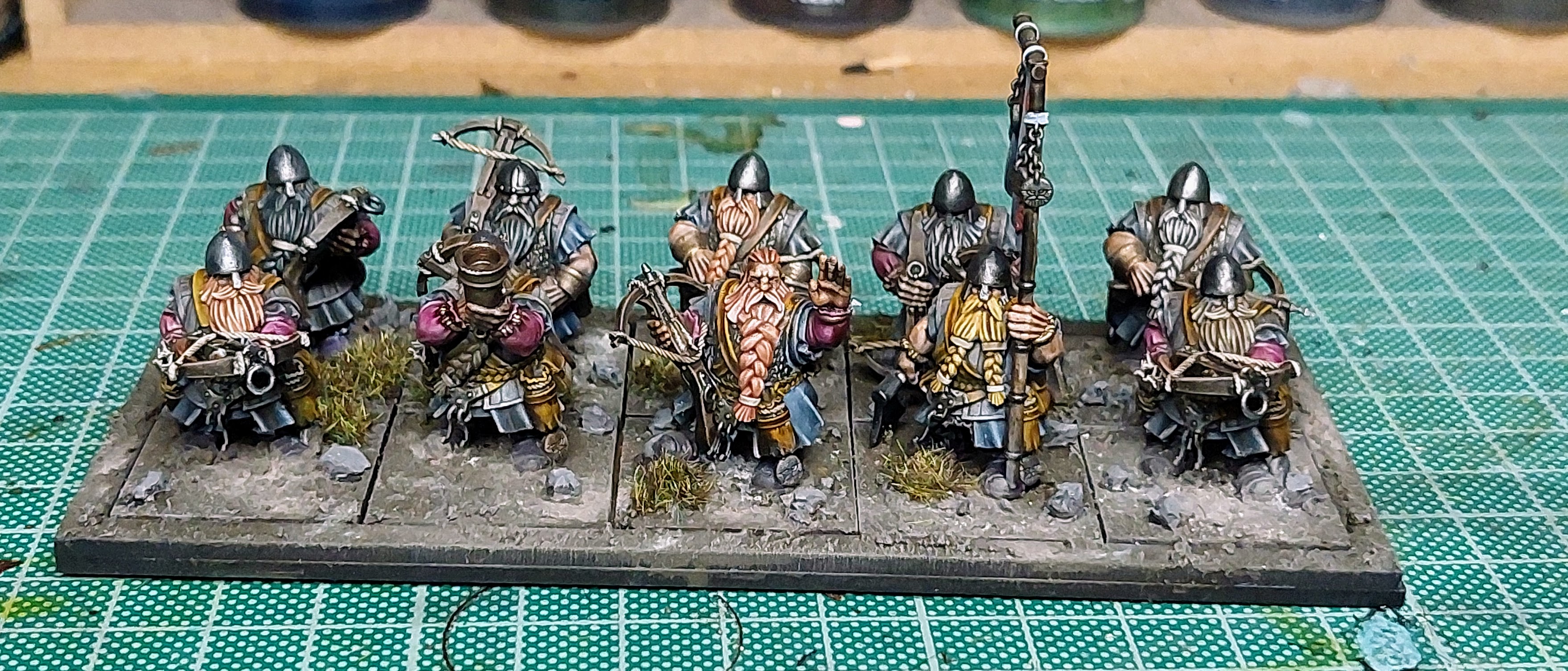 3D Printable Dwarf Crossbowmen Unit - Highlands Miniatures by Highlands ...