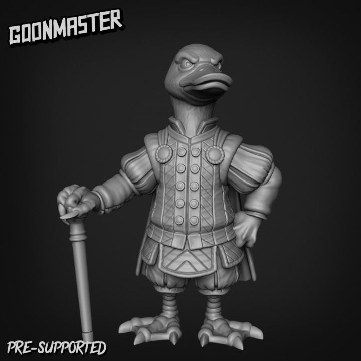 3D Printable Duck Lord 1 by Goon Master
