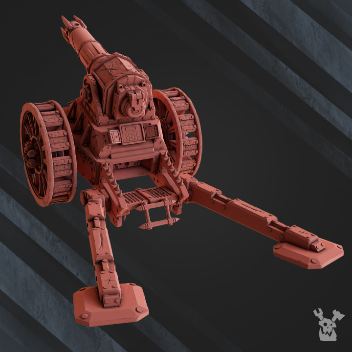 3D Printable Vultures Heavy Mortar by dakkadakka.store