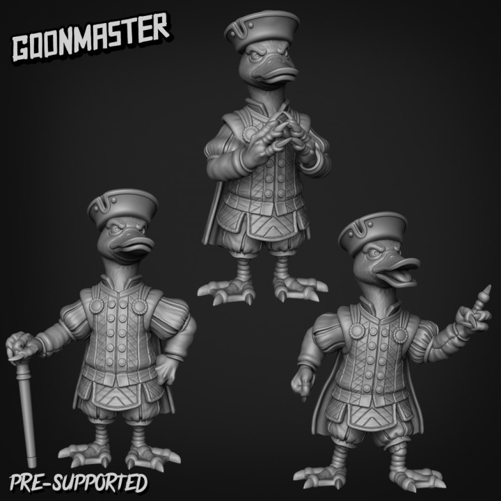 3D Printable Duck Lord Bundle by Goon Master