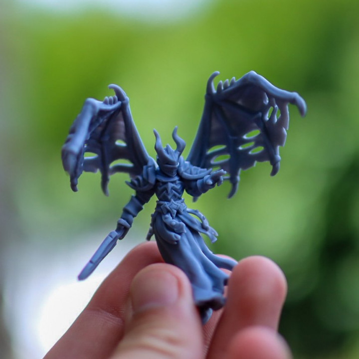 3D Printable Demon Knight by Galaad Miniatures
