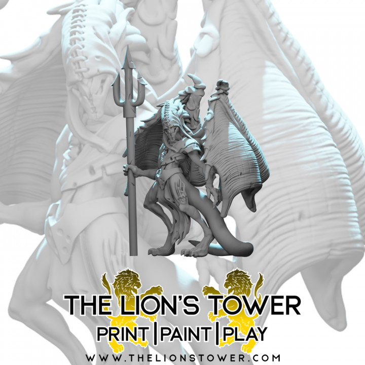 3D Printable Infernal Legion - Spined devils (Set of 5 x 32mm scale ...