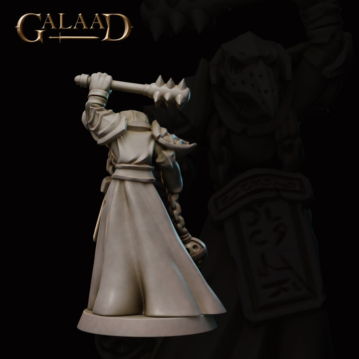 3D Printable Raven Cultist Stone by Galaad Miniatures