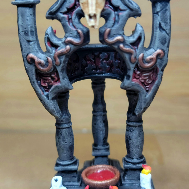 3D Print of Scenery - Blood Altar by nickbruns