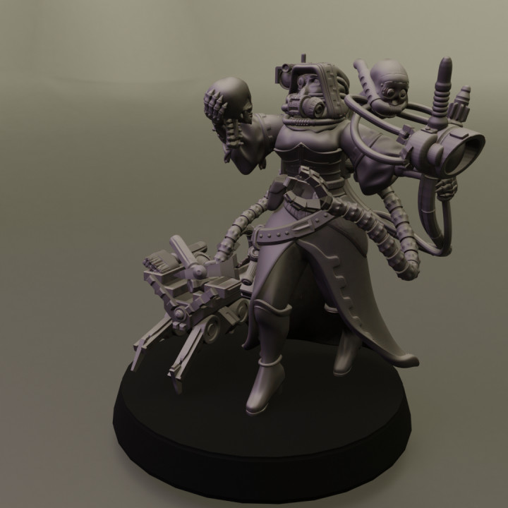 3D Printable Diesel Archeologist by ddd_martin_miniatures