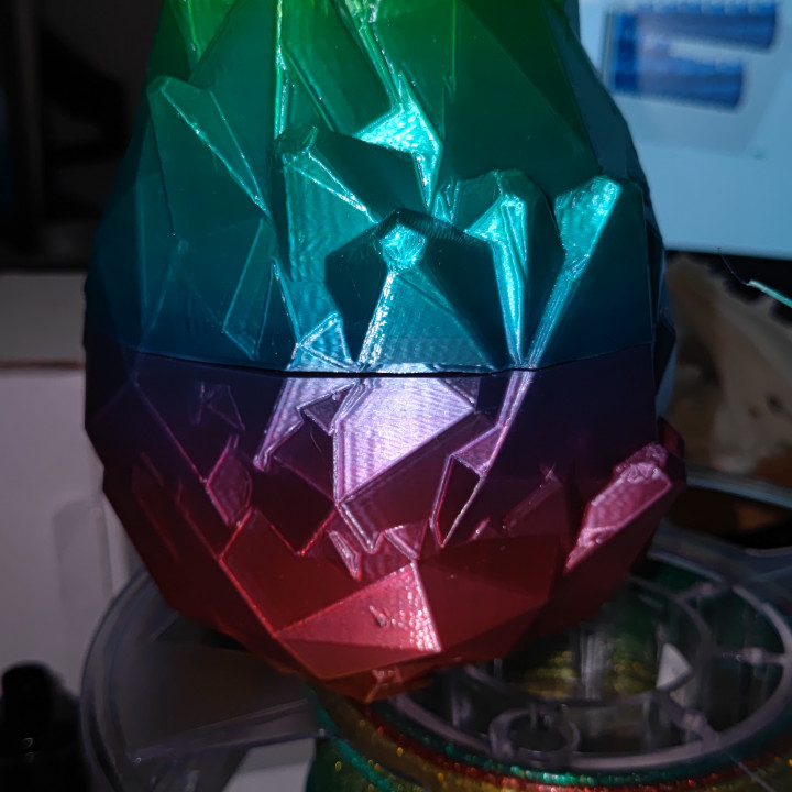 3D Print of Crystal Egg by mistix3D