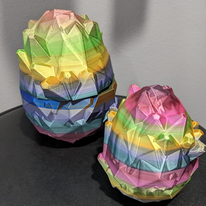 3D Print of Crystal Egg by GoldRey