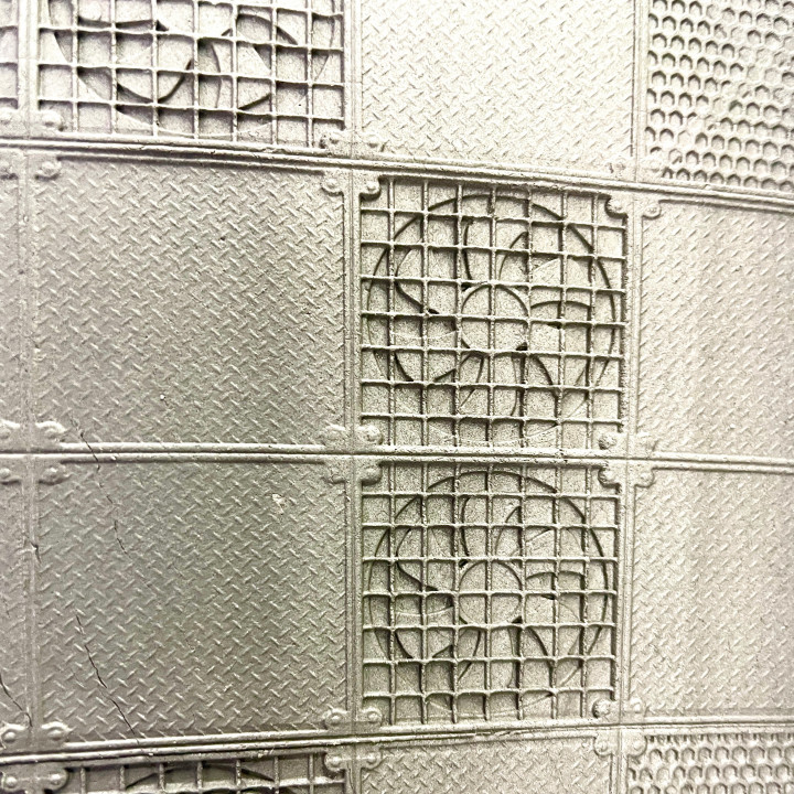 3D Printable Print n' Roll: Distress Signal (Texture Roller and Terrain ...