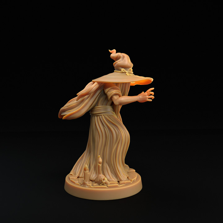 3D Printable Hair Wizards | PRESUPPORTED | Halloween Weird World by The ...