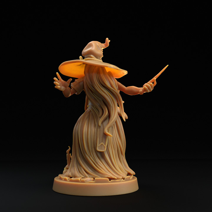 3D Printable Hair Wizards | PRESUPPORTED | Halloween Weird World by The ...