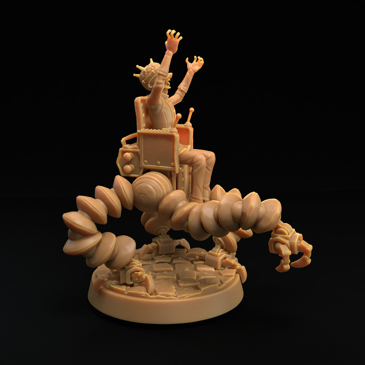 3D Printable Mad Scientist | PRESUPPORTED | Halloween Weird World ...