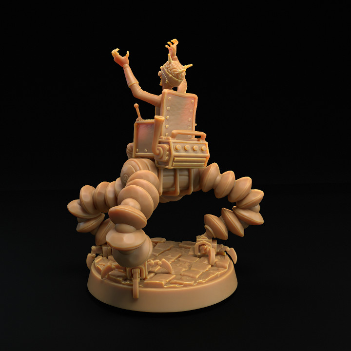 3D Printable Mad Scientist | PRESUPPORTED | Halloween Weird World ...