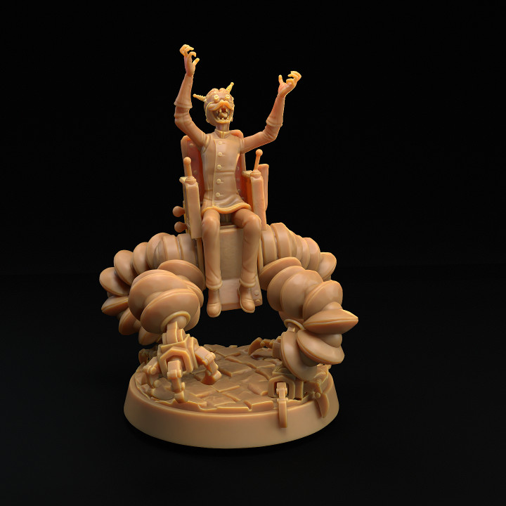 3D Printable Mad Scientist | PRESUPPORTED | Halloween Weird World ...