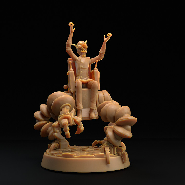 3D Printable Mad Scientist | PRESUPPORTED | Halloween Weird World ...