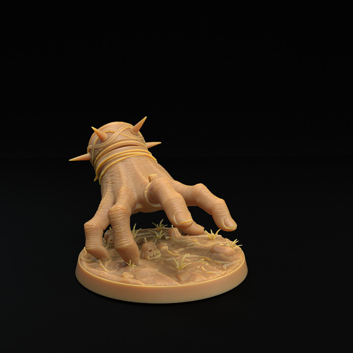 3D Printable Giant Crawling Hands | PRESUPPORTED | Halloween Weird ...