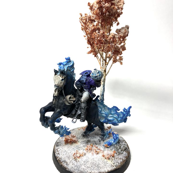 3D Print of FREE Headless Horseman on Nightmare | PRESUPPORTED | Dragon ...