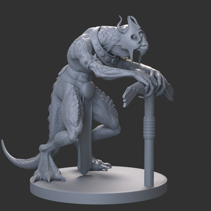 3D Printable Lizard Guard by 3DprintingRealms
