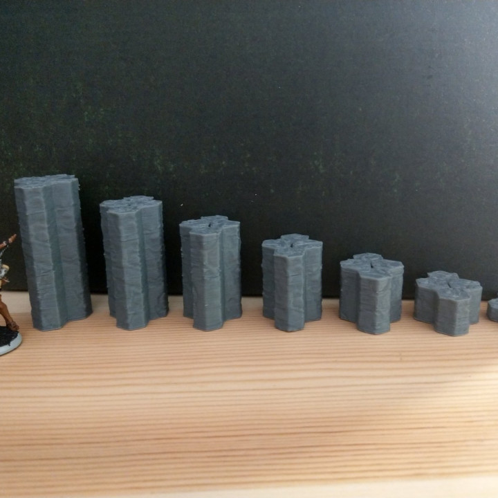 3D Printable The HEX set by Behold'ur Craft