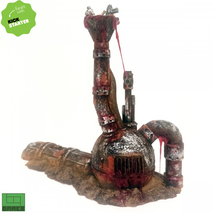 3D Printable Corpse Furnace by LOOTgames