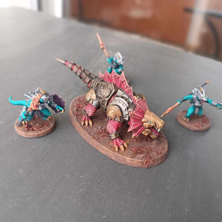 3D Print of Starhost Dragon Lizard by Kugne