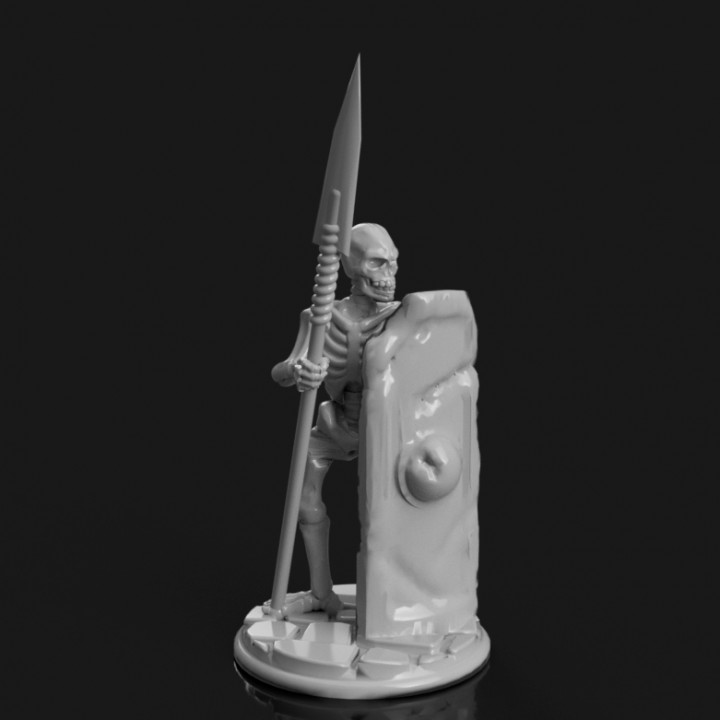 3D Printable Skeletal Army by Matt Mason
