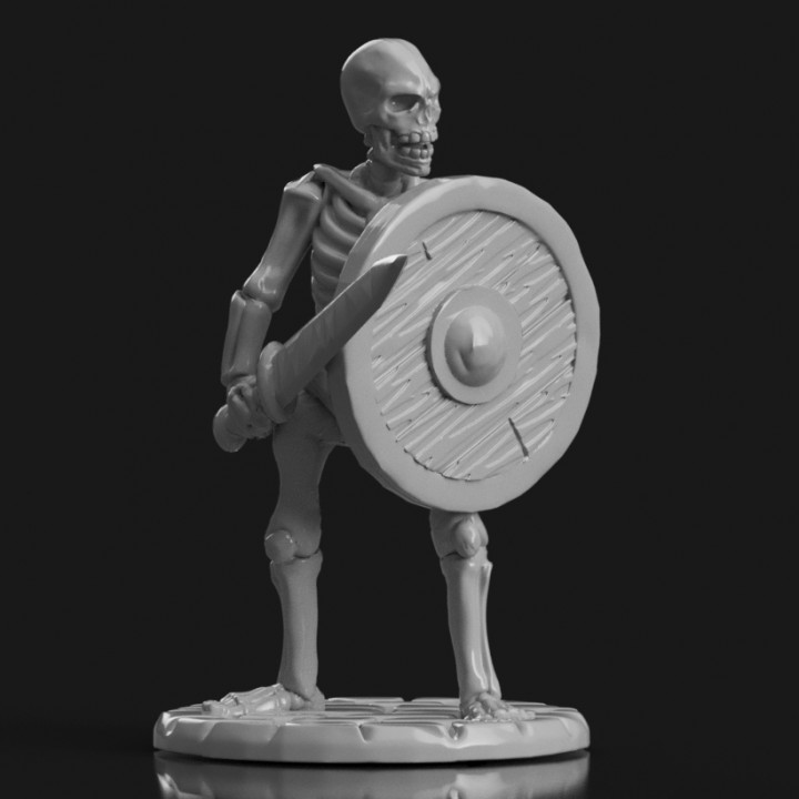3D Printable Skeletal Army by Matt Mason