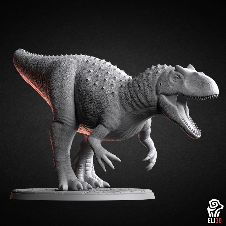 3D Printable Allosaurus - Dino by ELI 3D