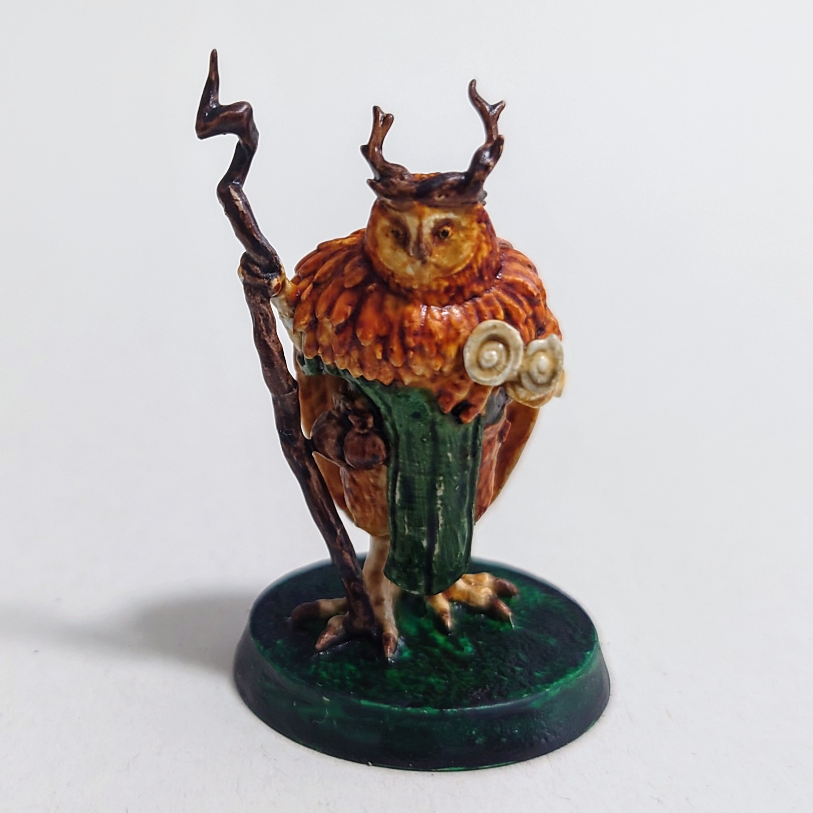 3D Printable Owlin Druid - Tabletop Miniature (Pre-Supported) by YKS ...