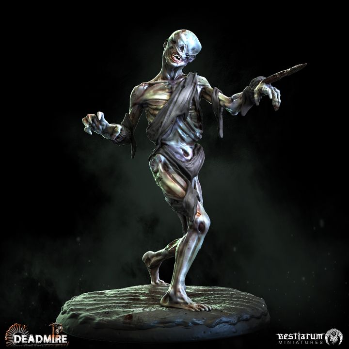 3D Printable The Restless Dead x12 | Deadmire | Undead by Bestiarum ...