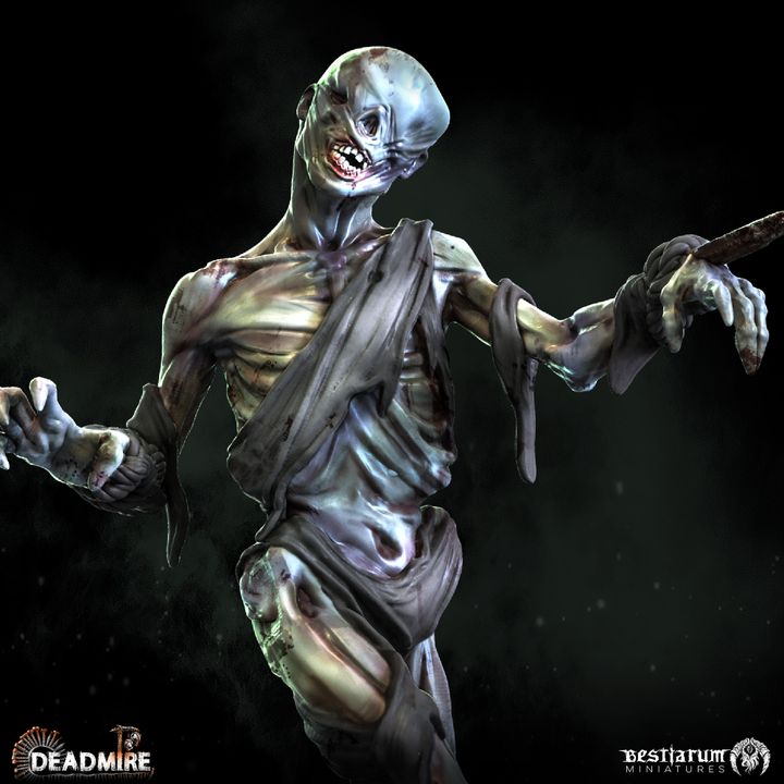 3D Printable The Restless Dead x12 | Deadmire | Undead by Bestiarum ...