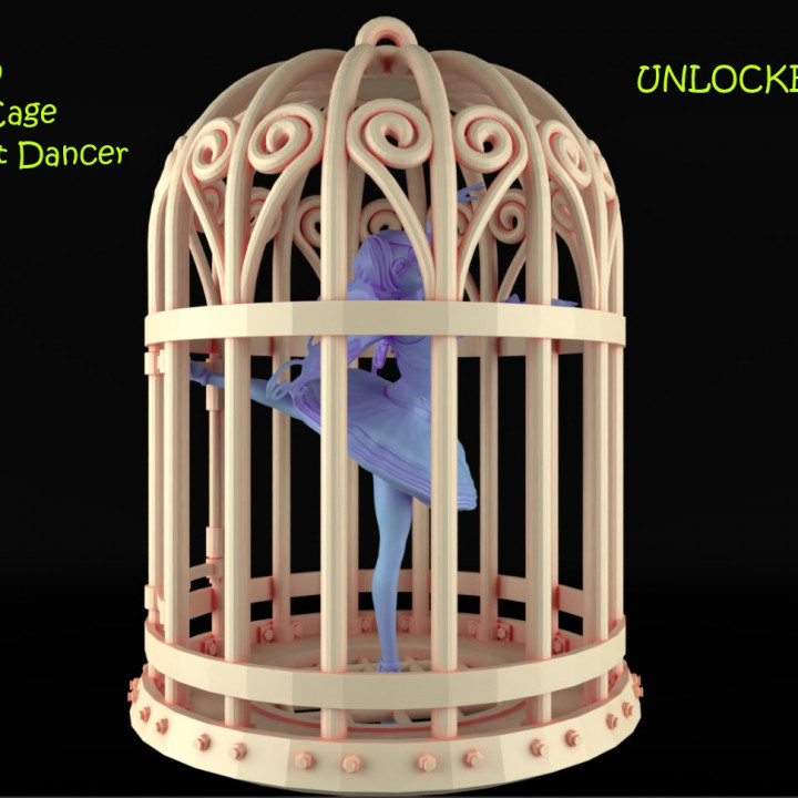 3D Printable Fae Ballet dancer by The Miniature Underground
