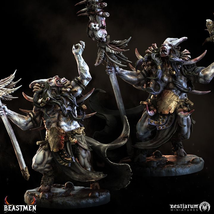 3D Printable The Beastmen - Part Two: Collection | Beastmen by ...