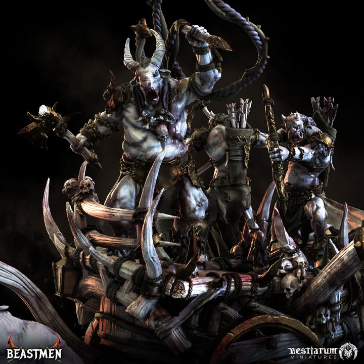 3D Printable The Beastmen - Part Two: Collection | Beastmen by ...