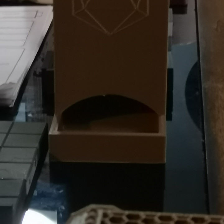3D Printable large dice tower by jordon