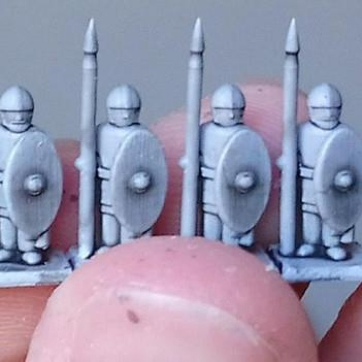 3D Printable 6mm to 10mm - Late Roman Armies by Steffen Seitter