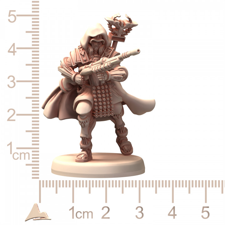 3D Printable 017 ROMANUS Legionnaires Robot Mechanicals by Printerra ...