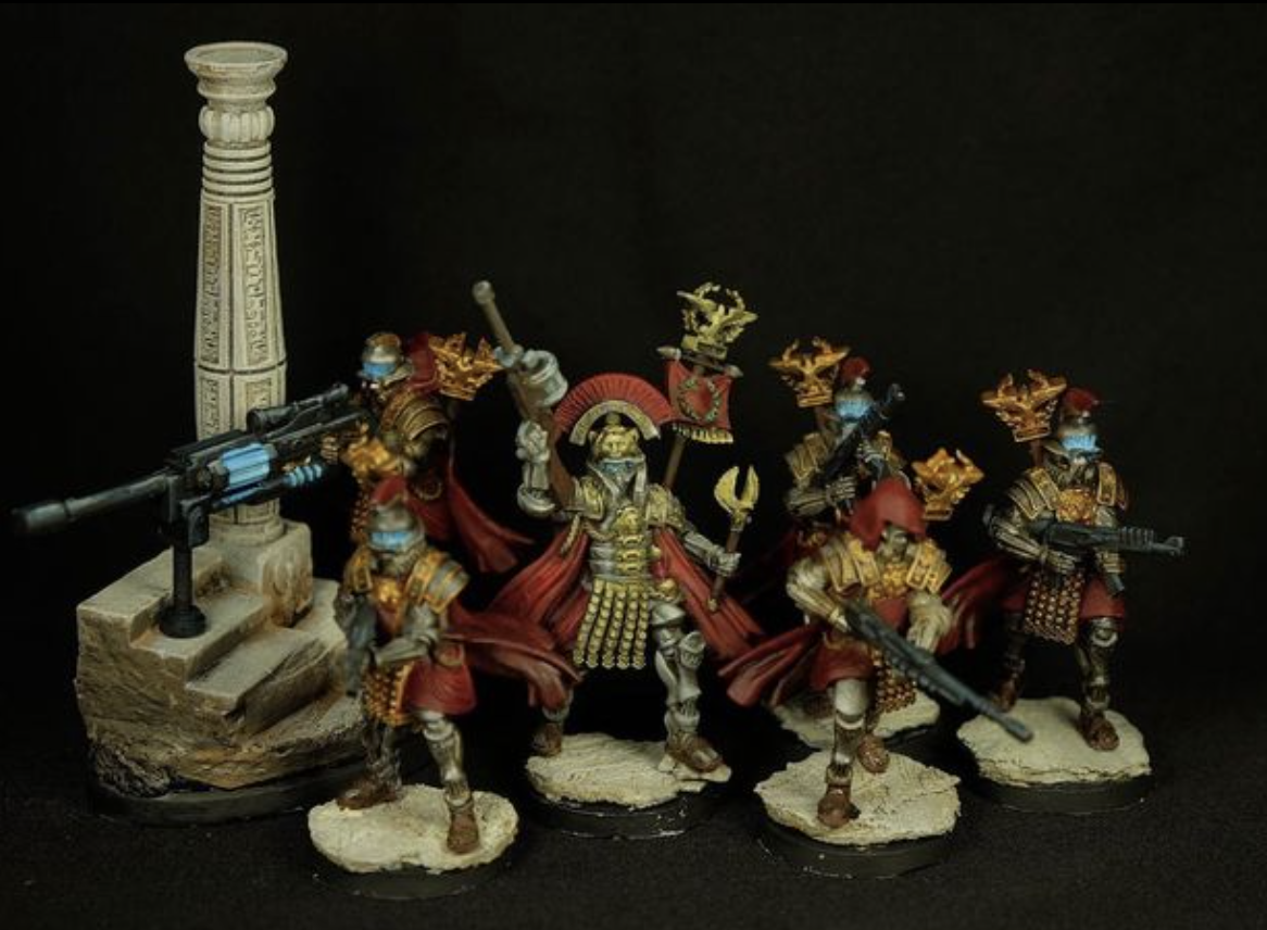 3D Printable 017 ROMANUS Legionnaires Robot Mechanicals by Printerra ...