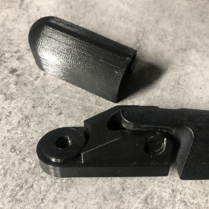 3D Printable PEUGEOT Rear Windshield Wiper Base by CANAVESE DANIEL