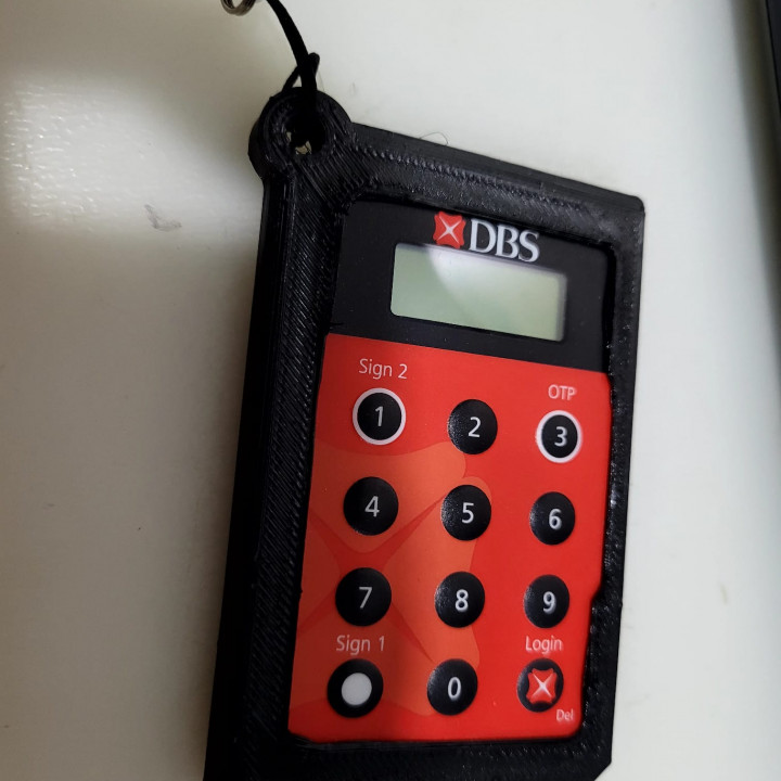 3D Printable Digital Token Cover Bank token by Nick