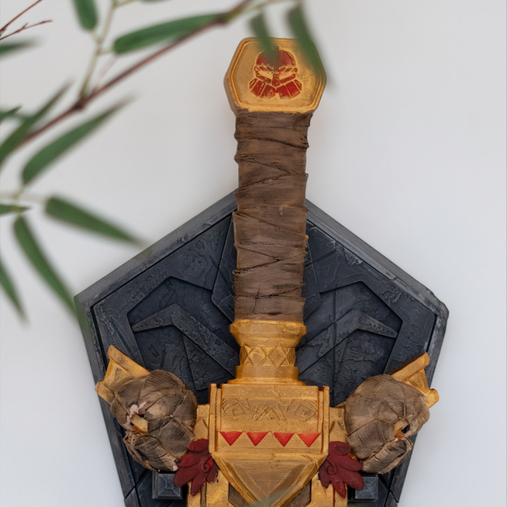 3D Printable Dwarven Sword by Stlflix