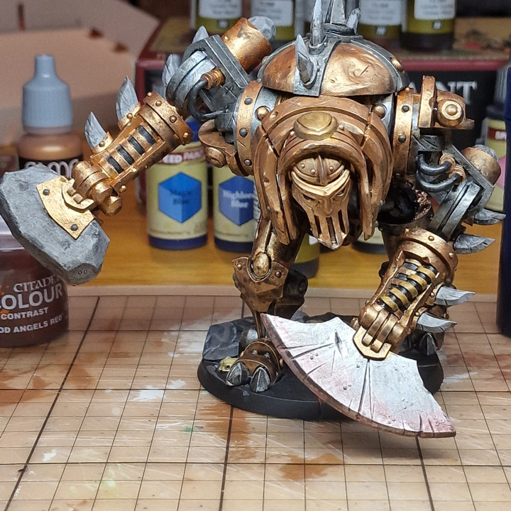 3D Print of Warforged Titan by TheForensicDuck