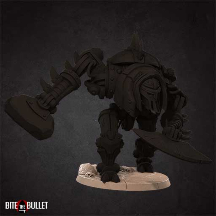 3D Printable Warforged Titan by Bite the Bullet