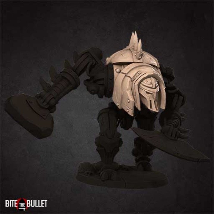 3D Printable Warforged Titan by Bite the Bullet