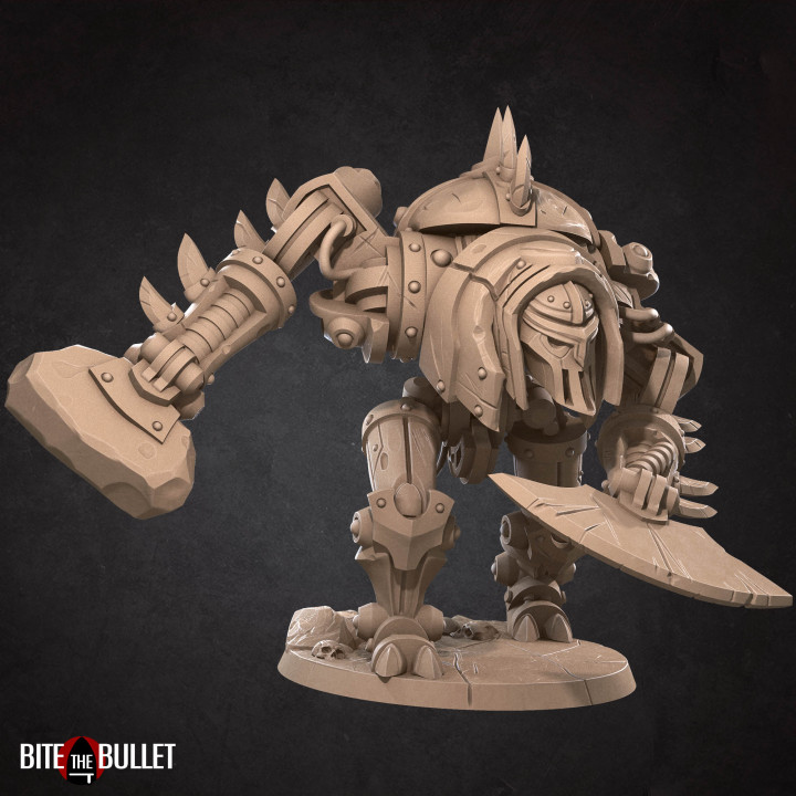 3D Printable Warforged Titan by Bite the Bullet