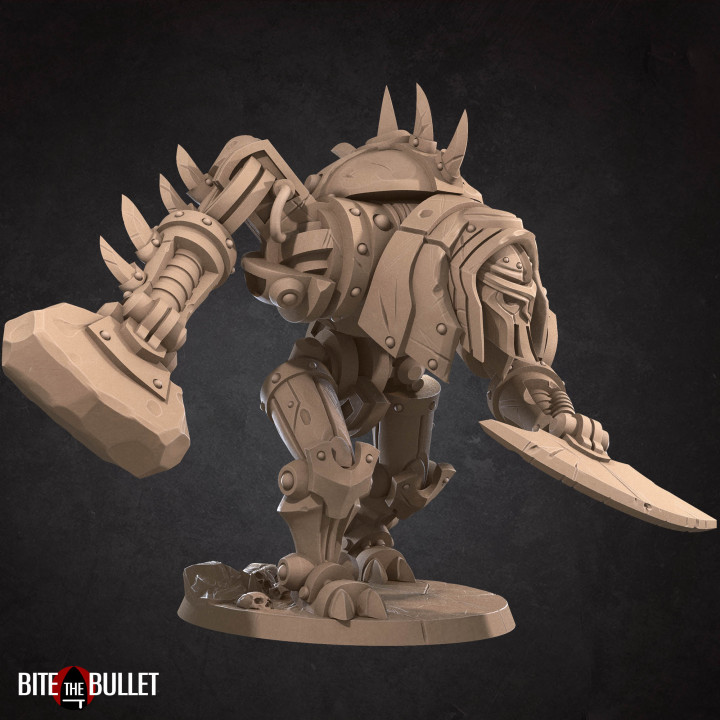 3D Printable Warforged Titan by Bite the Bullet