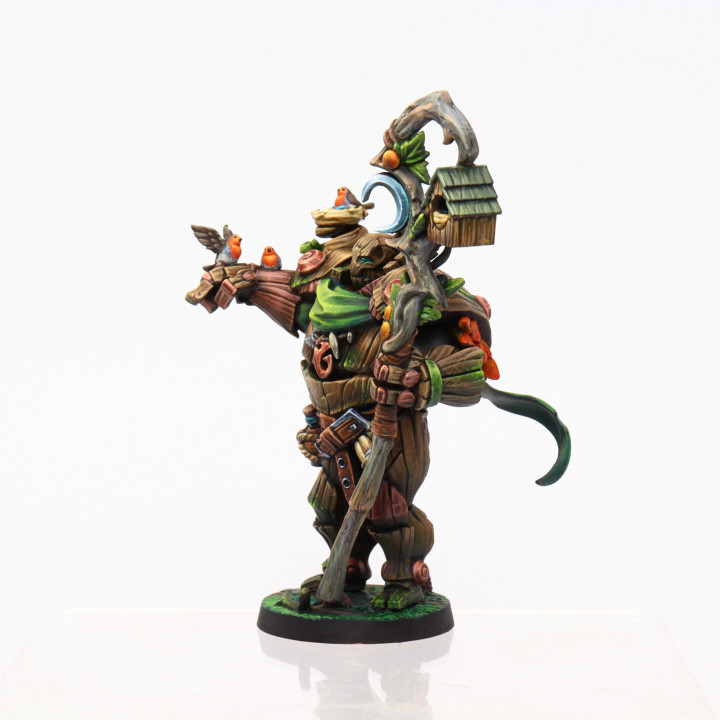 3D Printable Stumpy, the Warforged Druid by Bite the Bullet