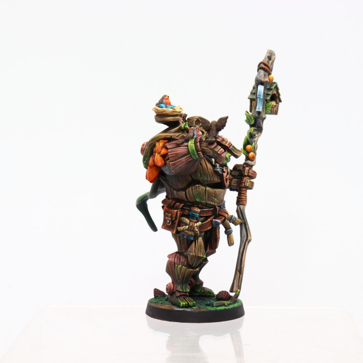 3D Printable Stumpy, the Warforged Druid by Bite the Bullet