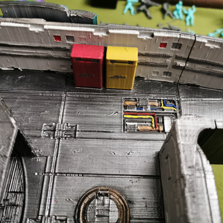 3D Printable Nemesis ship by The Miniature Underground
