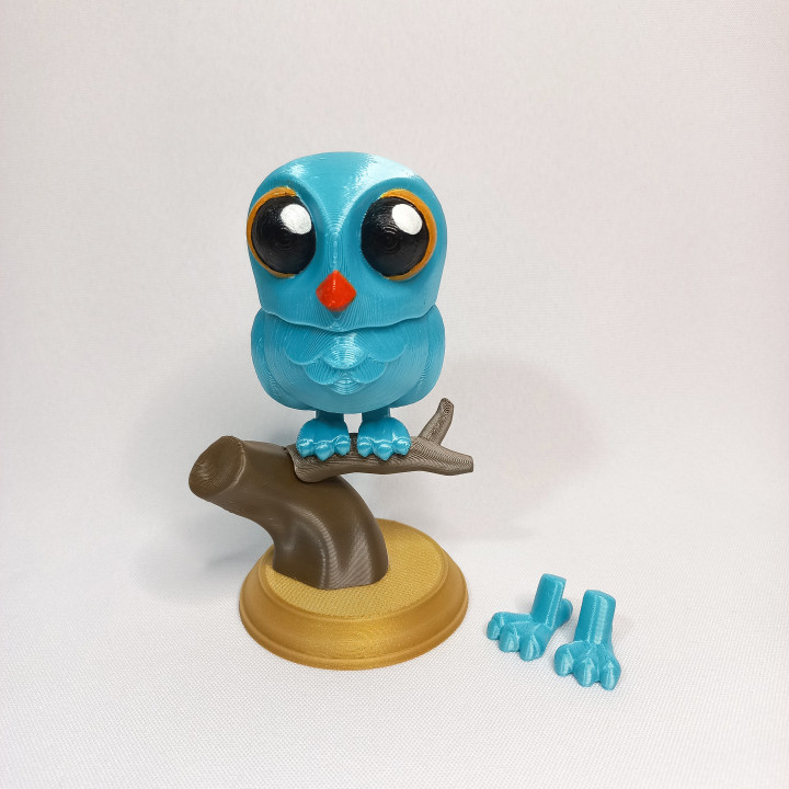 3D Printable OWL CARTOON by Rogi Studios