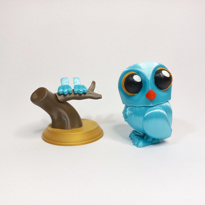 3D Printable OWL CARTOON by Rogi Studios
